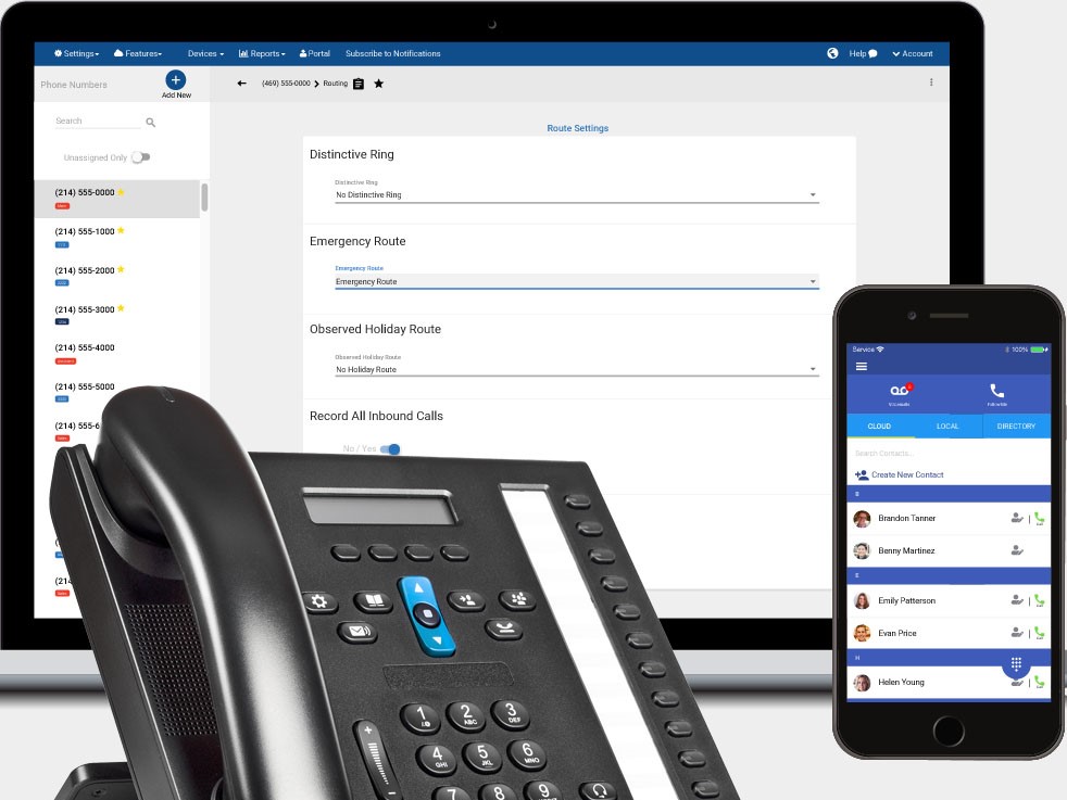 Pair Our Call Tracking System & Our Cloud Phone Service