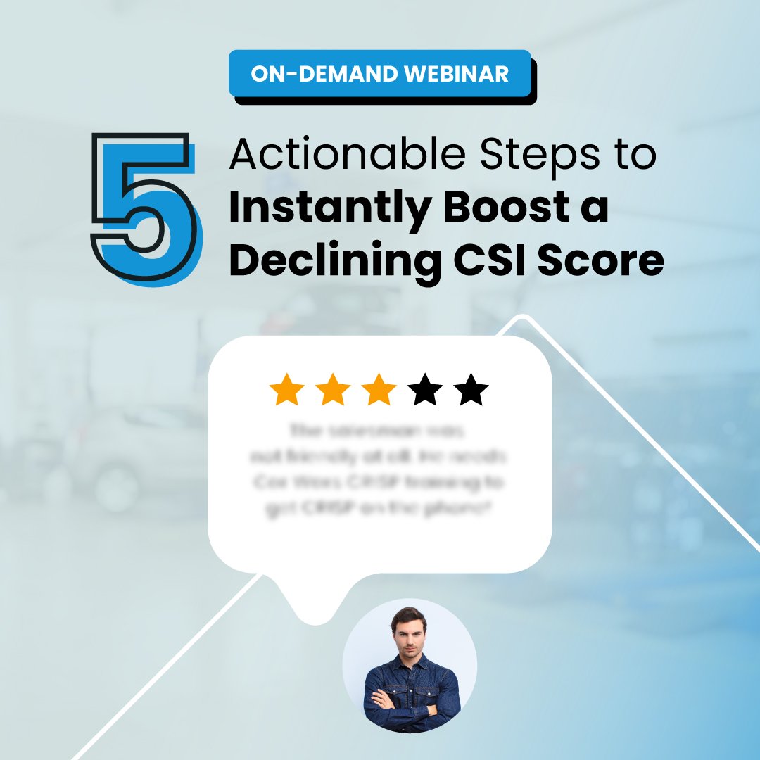 CSI Score Decline: 5 Key Indicators & Solutions | Car Wars